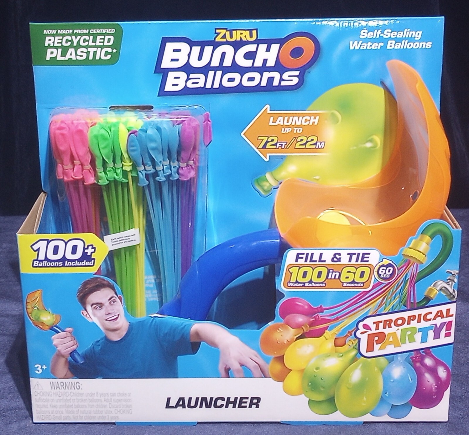 100+ Water Balloons Bunch O Balloons 100 With Launcher Zuru NEW | eBay