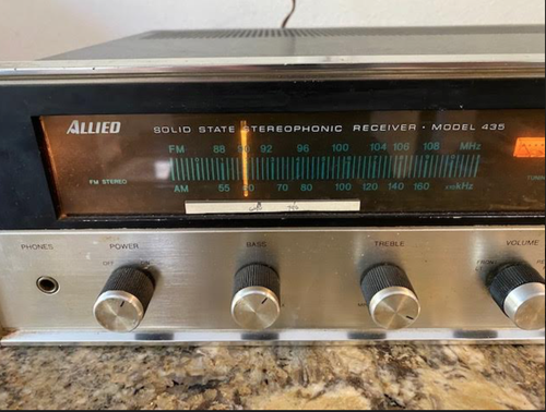 Allied Model 435 Solid State Stereo Receiver | eBay