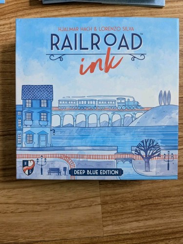 Railroad Ink Deep Blue Edition Board Game (Used) | eBay
