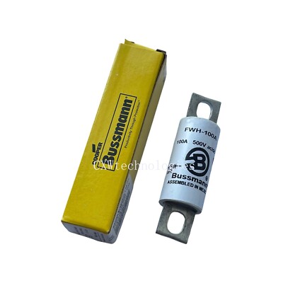 Bussmann FWH-100A FWH100A ( 100 Amp ) 100A 500V Fuses Fast Acting Fuse ...