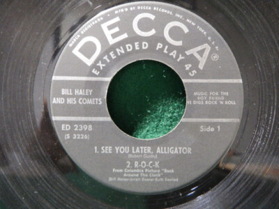 Bill Haley And His Comets - He Digs Rock 'N Roll 1956 7", EP Decca ...