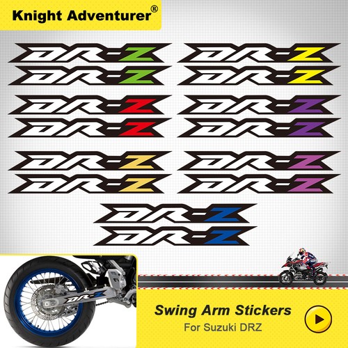 SUZUKI DRZ400 Swingarm Stickers Decals DRZ400S DRZ400E DRZ400SM ...
