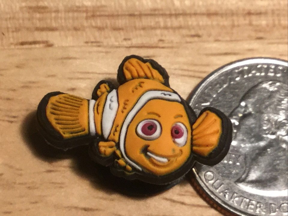 FINDING NEMO FINDING DORY AUTHENTIC JIBBITZ SHOE CHARM FITS CROCS SHOE ...