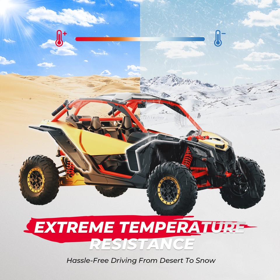 Upgraded Ultra Wide Mud Fender Flares For Can-Am Maverick X3 Turbo R ...