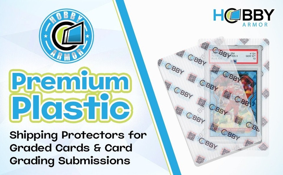 Hobby Armor Sample Pack - Plastic Graded Card Shipping Supplies - 4x6 ...