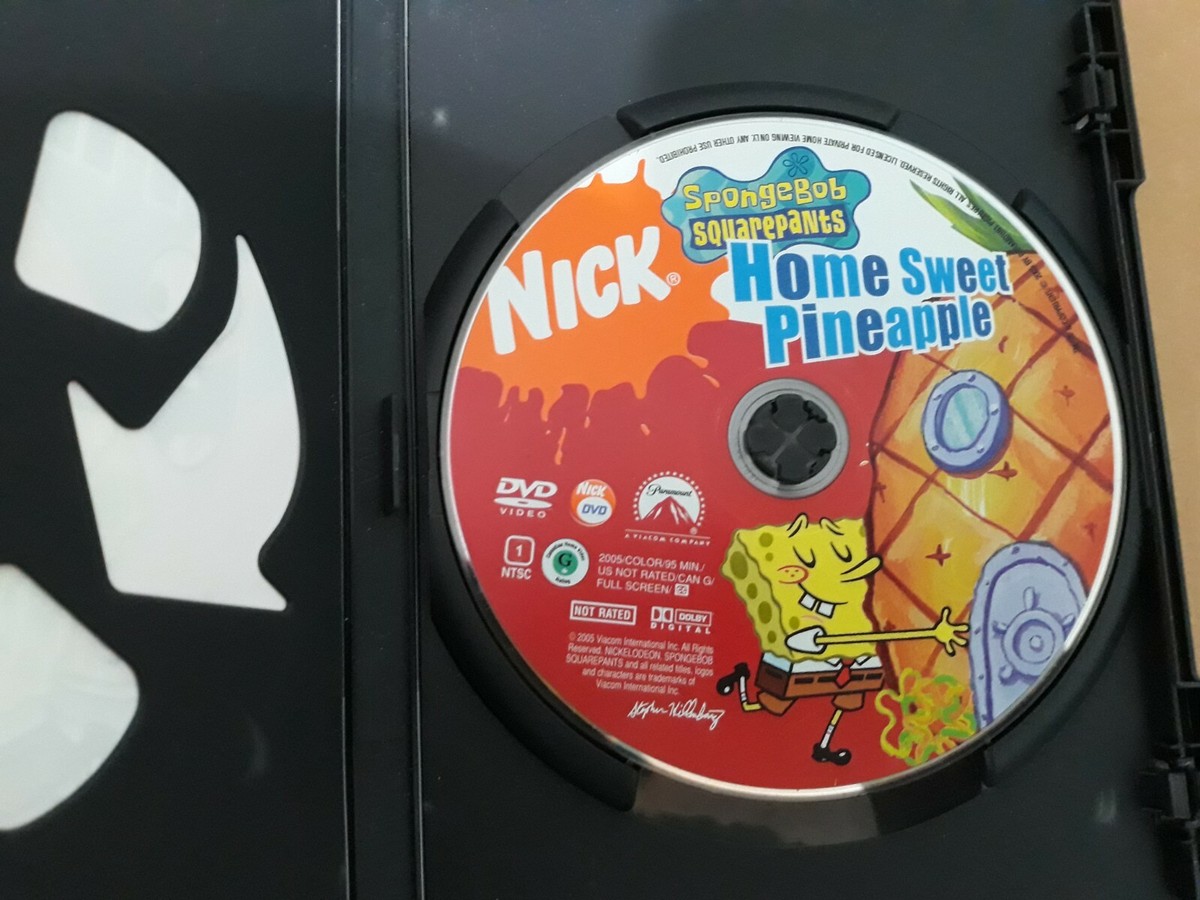 Spongebob Squarepants Home Sweet Pineapple Dvd 2005 8 Pisodes