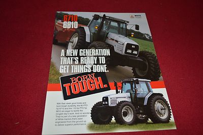 White Tractor 6710 6810 Tractor Dealer's Brochure YABE | eBay