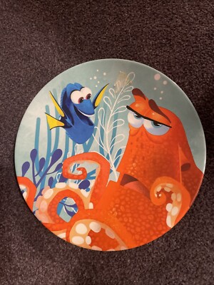 Finding Dory Melamine Child Plate Kid Toddler | eBay