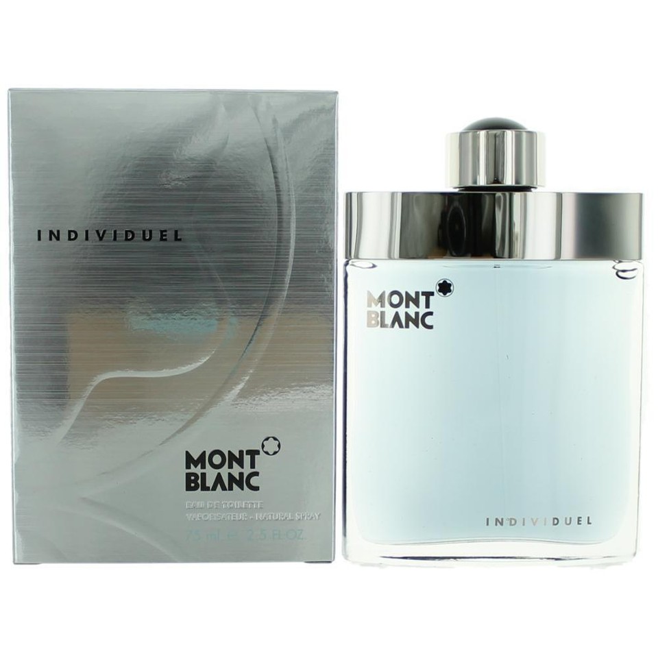 Men Individuel Mont Blanc 2.5oz Eau de Toilette Spray JP 3386460028394 ...