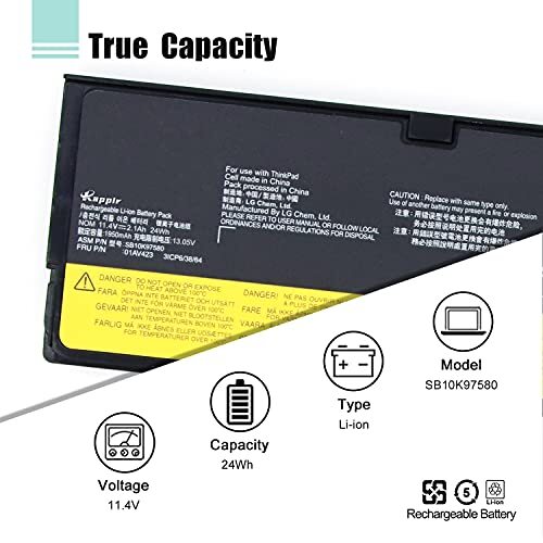 T470 T480 T580 battery 61 01AV423 01AV424 01AV490 01AV422 Laptop ...