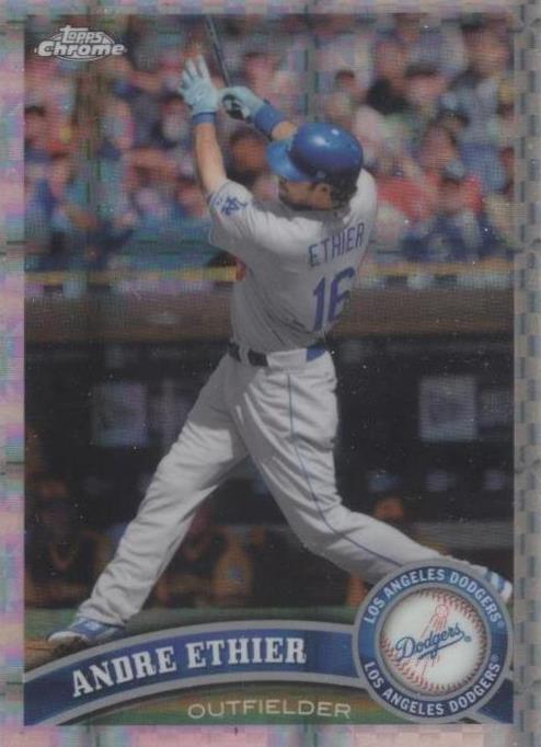 2011 Topps Chrome - Andre Ethier #4 X-Fractor for sale online | eBay