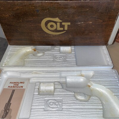 Vintage Colt New Frontier .22 Dual Cylinder Revolver 2441 BOX ONLY w ...