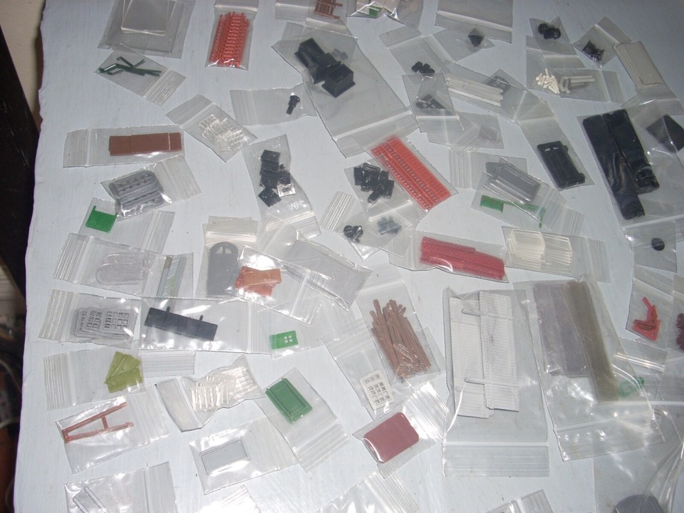 N SCALE WINDOWS DOORS FENCE OTHERS | eBay