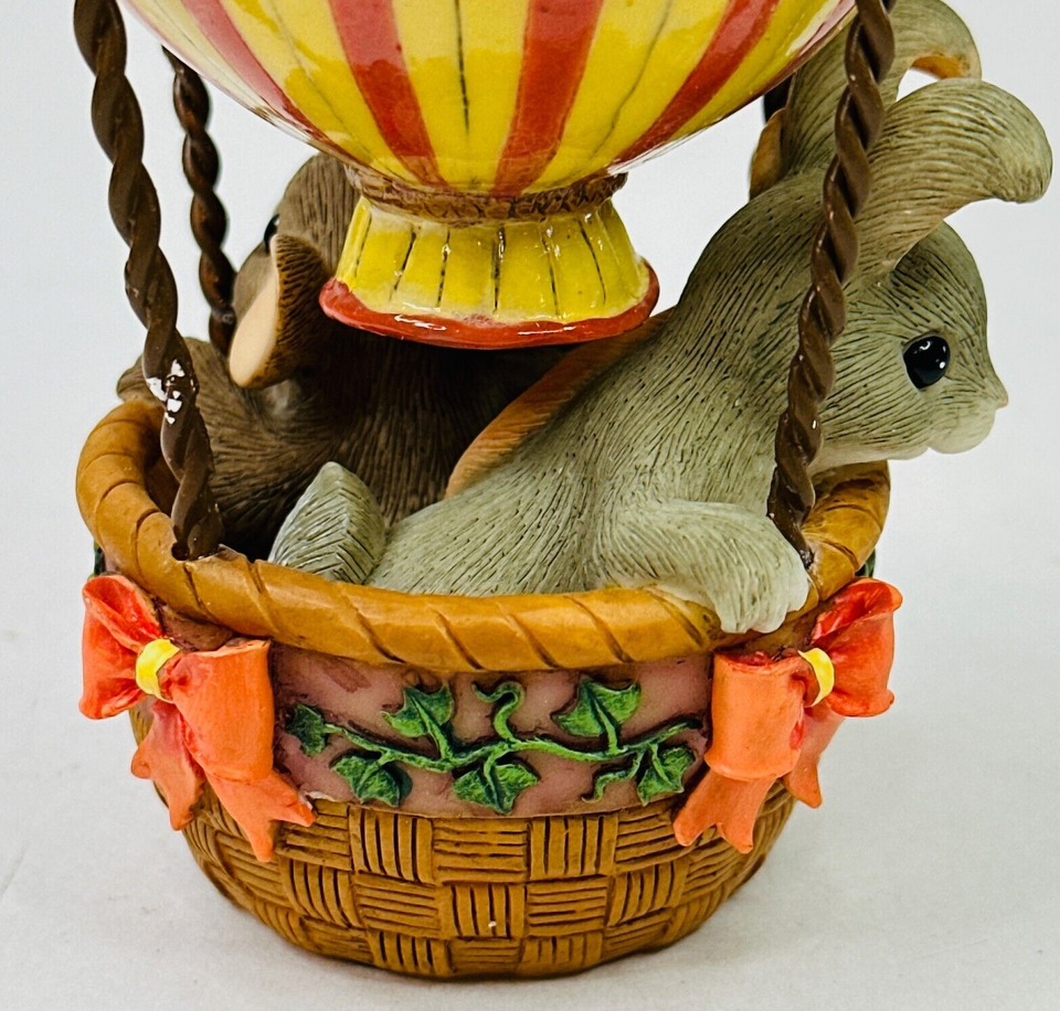 CHARMING TAILS LOT FITZ & FLOYD MOUSE RABBIT FIGURINES~FALL LEAF ...