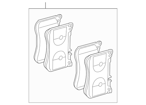 Mercedes Benz AMG GT63 AMG GT63 S AMG GT 18-21 Disk Brake Pad Front ...