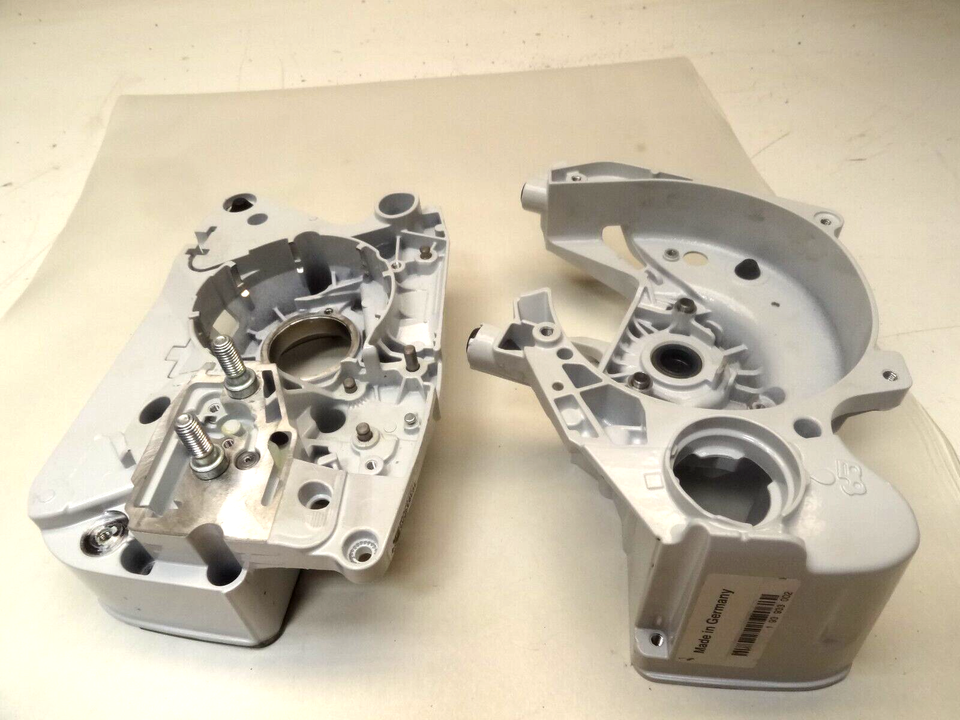 New Genuine OEM STIHL MS 500i MS500i Complete Crankcase Both Sides ...