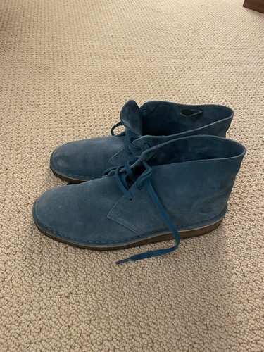 RARE! Clarks x Concepts Originals Desert Palmer Shoes Teal Blue Mens | eBay