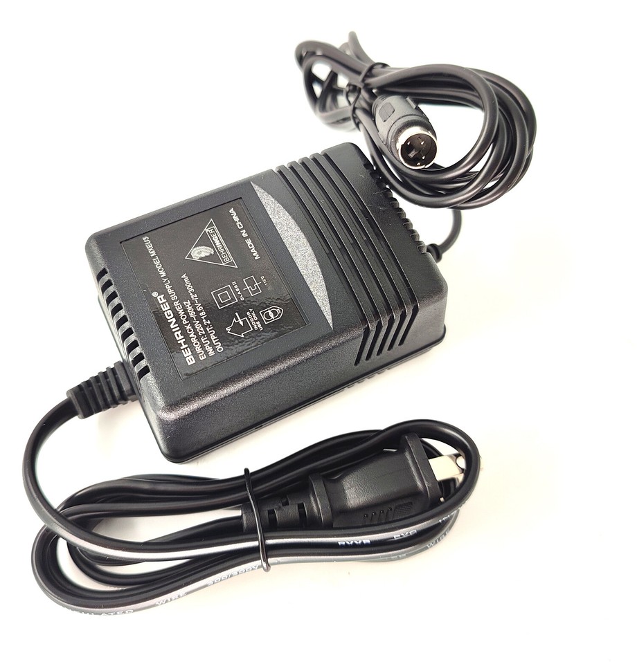 3PIN AC Adapter for Behringer MXEU3 Xenyx Q802 USB Mixer Power Charger ...