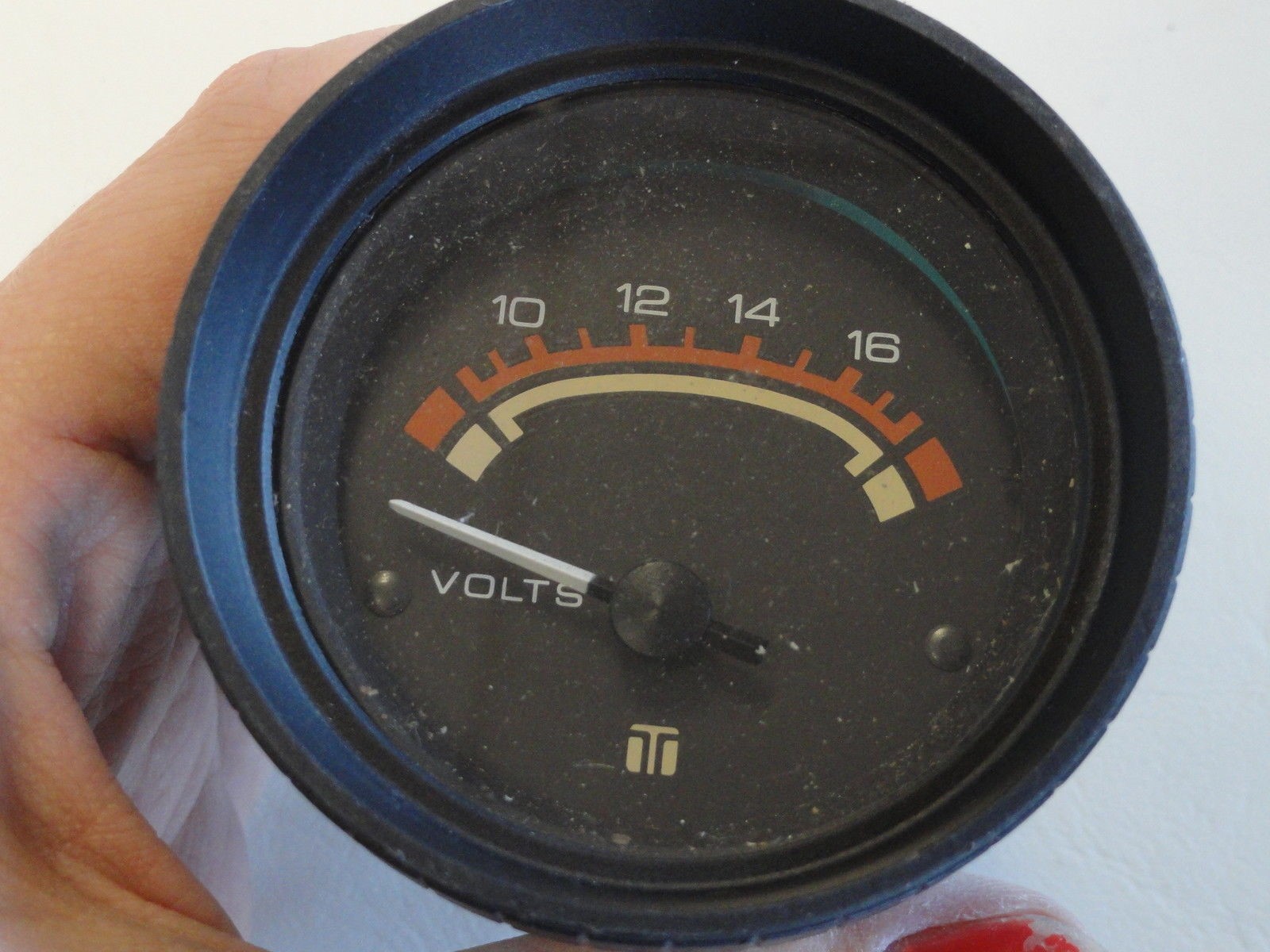 Teleflex Volt Gauge 1198871 Black Bezel/ Face Marine Boat for sale ...