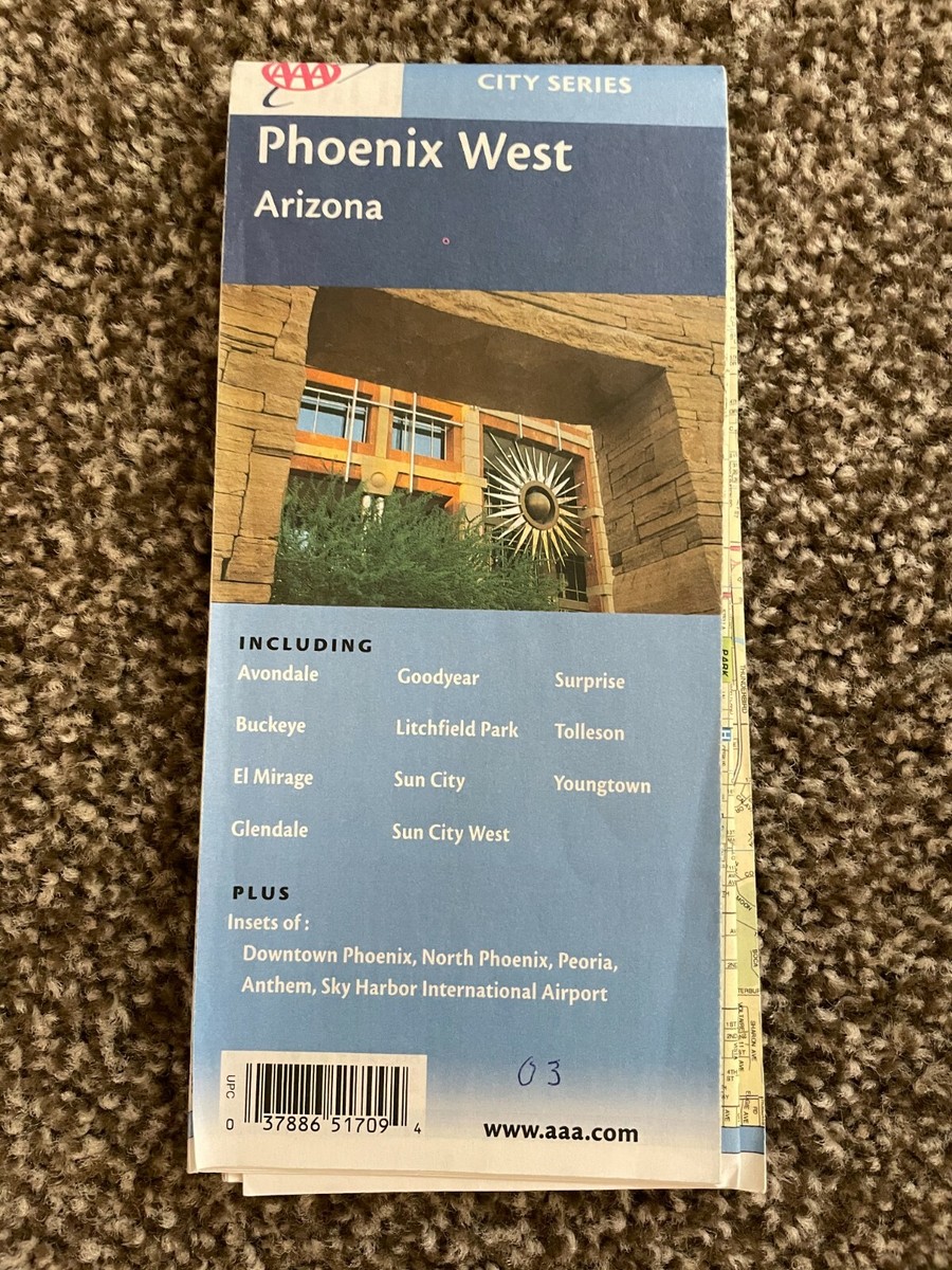 Map Of West Phoenix Arizona
