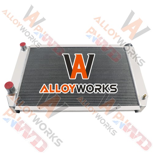 4 Row Aluminum Upgrade Cooling Radiator For Ford Mopar 31" x 19" x 3 ...