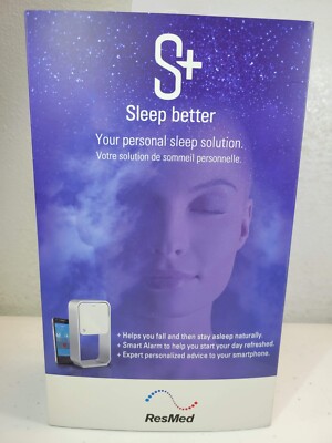 Sleep Better Monitor Bluetooth System By Resmed S+ Personal Sleep ...