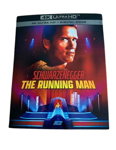 The Running Man 4K UHD Arnold Schwarzenegger Conchita Alonso Jesse ...