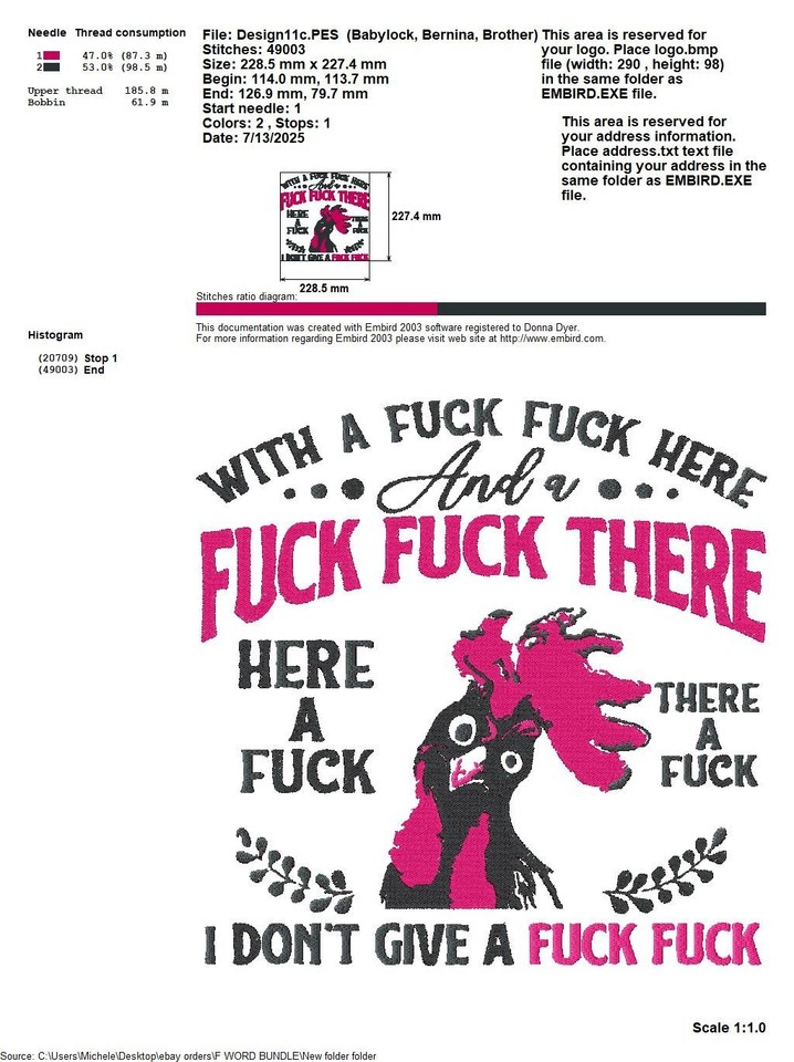 F WORD QUOTES BUNDLE EMBROIDERY MACHINE DESIGNS COLLECTION PES USB | eBay