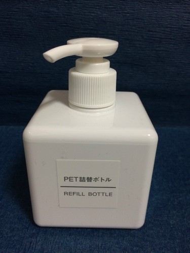 250ml White Japanese Refill Bottle by Muji Japan - Hand Soap Dispenser ...