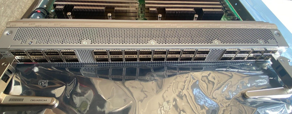 Cisco N9K-X9732C-FX Nexus 9500 32p 100G line card | eBay