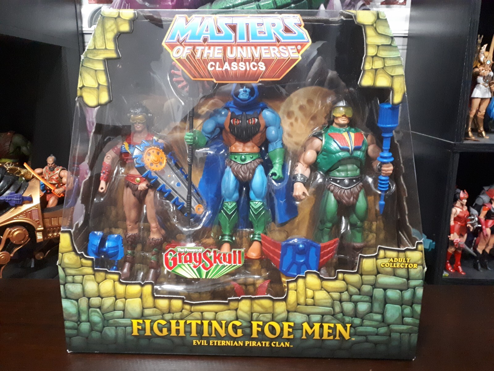 Masters of The Universe Classics Fighting Foe Men - New Sealed - Mattel ...