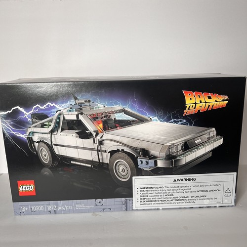 LEGO Set #10300 Back to the Future DeLorean Time Machine BRAND NEW IN ...
