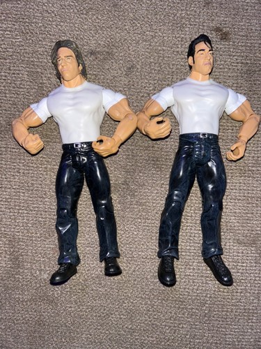 WWE Deuce And Domino Tag Jakks Pacific Ruthless Aggression Figures ...