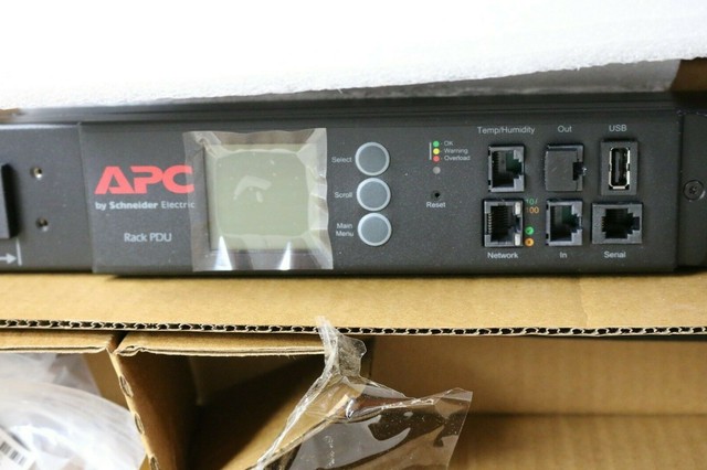 APC AP8862 2G Metered Rack PDU ZeroU 5760VA 20A 120/208V 3Ph (36) 5-20R ...
