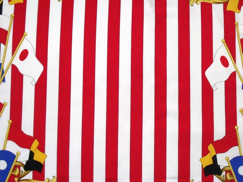 Luxury CORUM Classic BAROQUE Flags Stripes RED Yellow Black White 32 ...