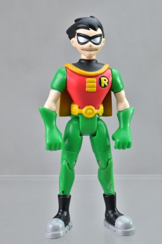 Teen Titans Go! Robin Vs Slade Bandai 3.5" DC Comics Super Posable 2004 ...