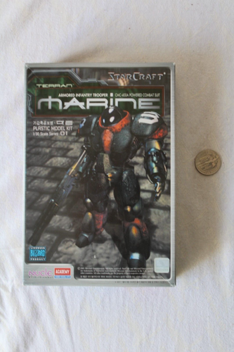 StarCraft Marine Plastic Model Kit 1/30 Scale Series 01 Sealed Baggie ...