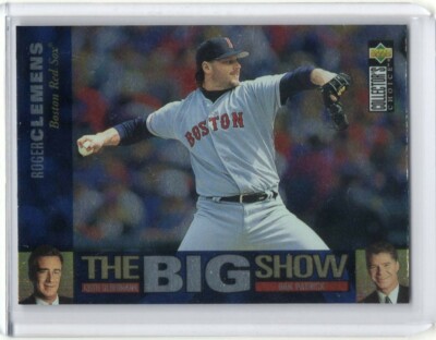 ROGER CLEMENS 1997 Upper Deck Collector's Choice THE BIG SHOW #10 - RED ...