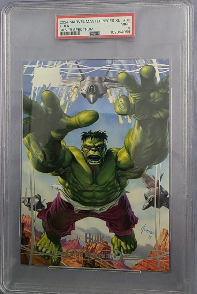 2024 Marvel Masterpieces XL 5x7 Silver Spectrum #85 HULK | eBay