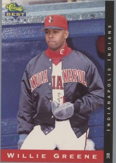 1993 Classic Best Minor League - Willie Greene #194 for sale online | eBay