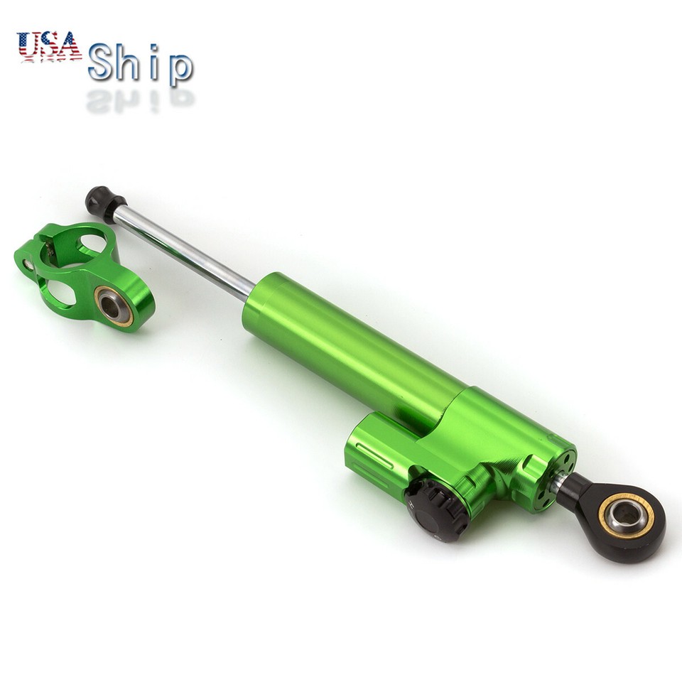 US Aluminum Steering Damper Stabilizer For Universal Motorcycle Dirt ...