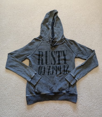 Rusty Women's Jumper Pullover Size 8 or Small Faded Grey Distressed ...