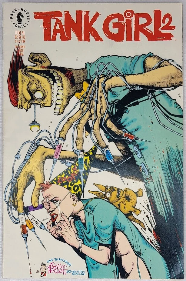 Jamie Hewlett Tank Girl Covers
