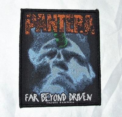 Pantera Far Beyond Driven Sew On Patch Heavy Metal | eBay
