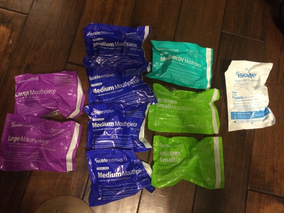 Isolation Dental Mouthpieces ASSORTED Sizes for Isolite Isodry Systems ...