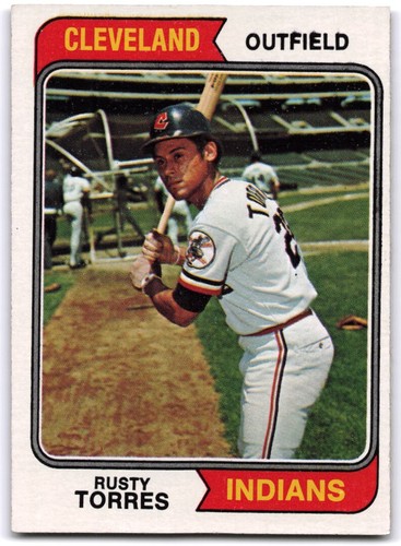 1974 Topps Rusty Torres Cleveland Indians #499 | eBay