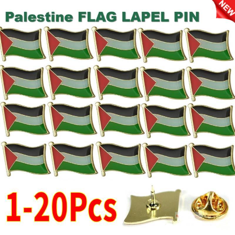 Купить Ибей | 1- 20 Palestine Palestinian Flag Pin Badge Lapel Free ...