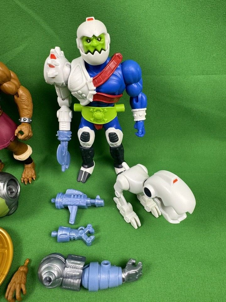 Turtles of Grayskull SLA'KER / SPLINTER / MOUSE-JAW / MOTU x TMNT w/BAF ...