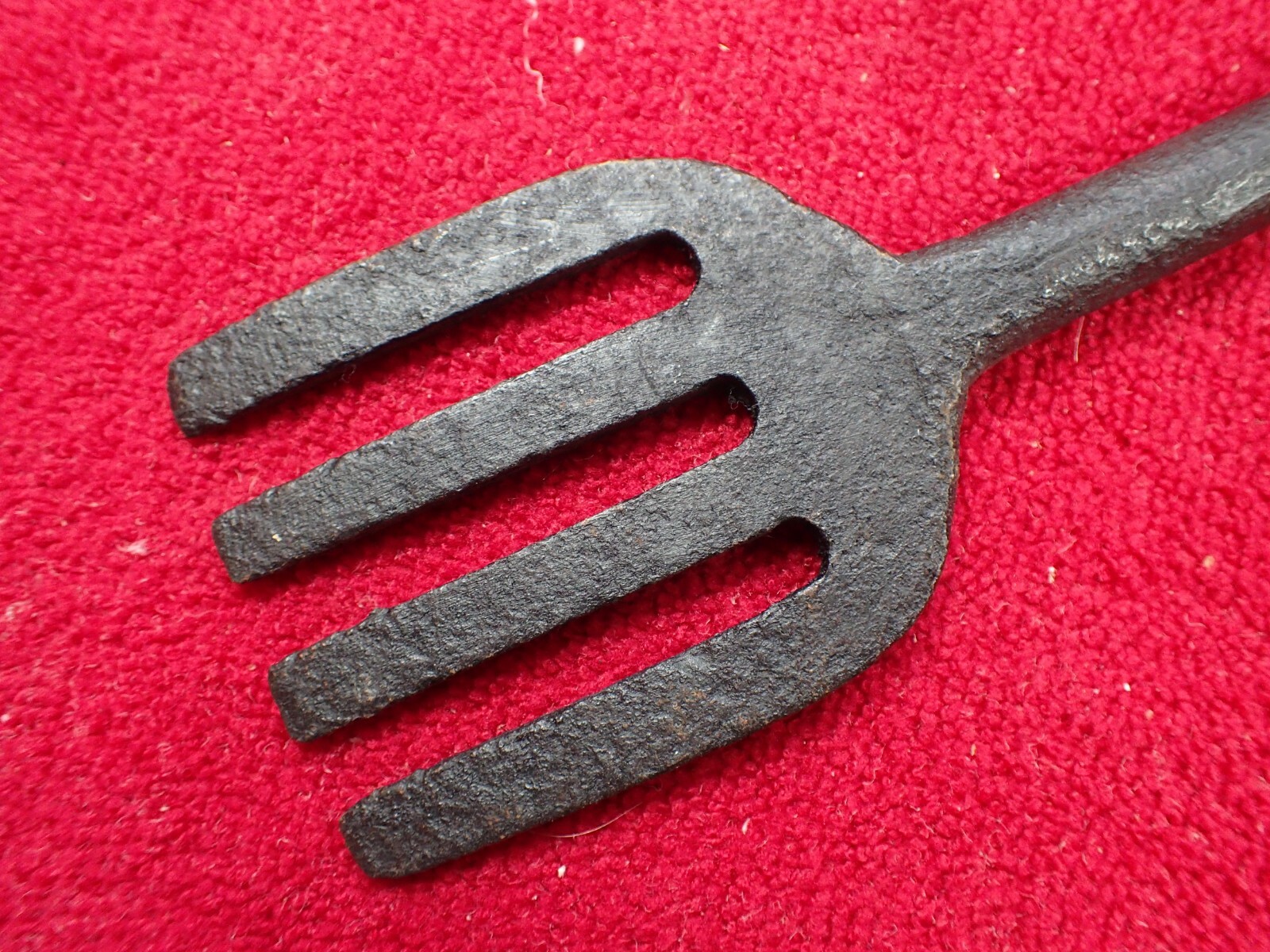 Primitive Antique Blacksmith Hand Forged Frog Fish Eel Gig with Socket ...