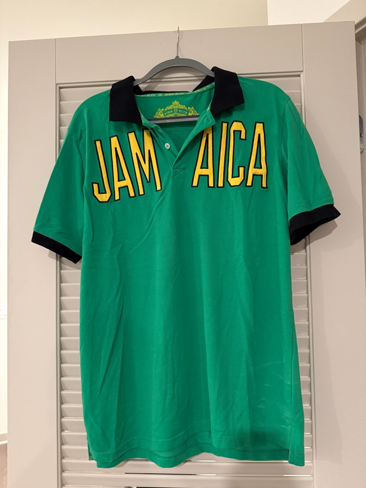 Robin Ruth Jamaica Rugby Jersey Polo Shirt Men's Size… - Gem
